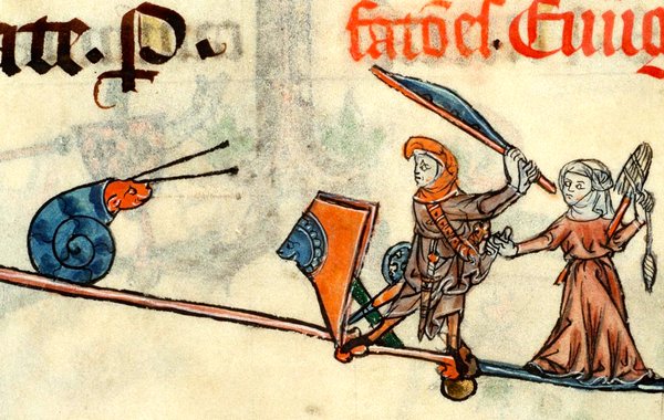 Medieval Marginalia: Why Are There So Many Snails In Medieval ...
