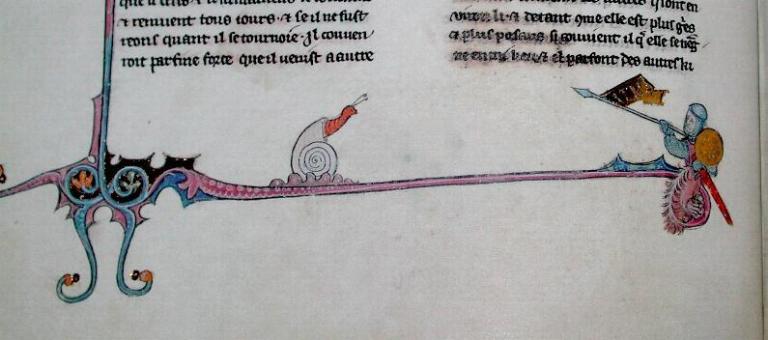Medieval Marginalia: Why Are There So Many Snails In Medieval ...