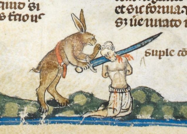 Medieval Marginalia: At It Like Rabbits – Just History Posts