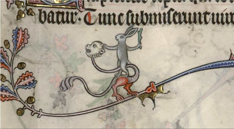 Medieval Marginalia: At It Like Rabbits – Just History Posts