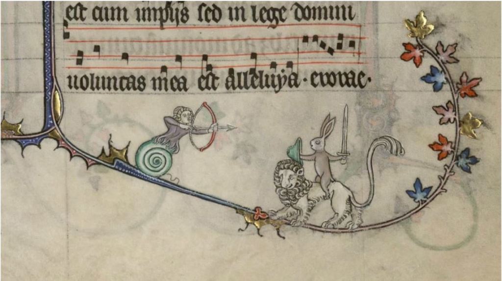 Medieval Marginalia: At It Like Rabbits – Just History Posts