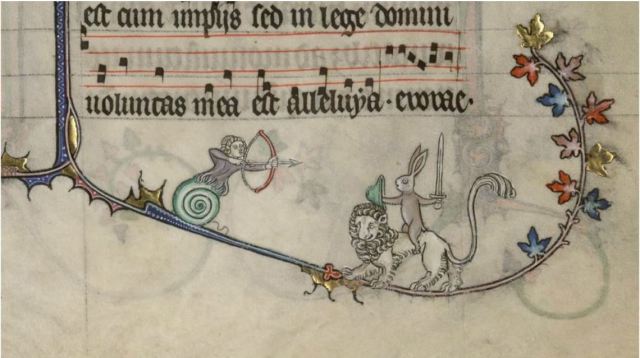 Medieval Marginalia: At It Like Rabbits – Just History Posts