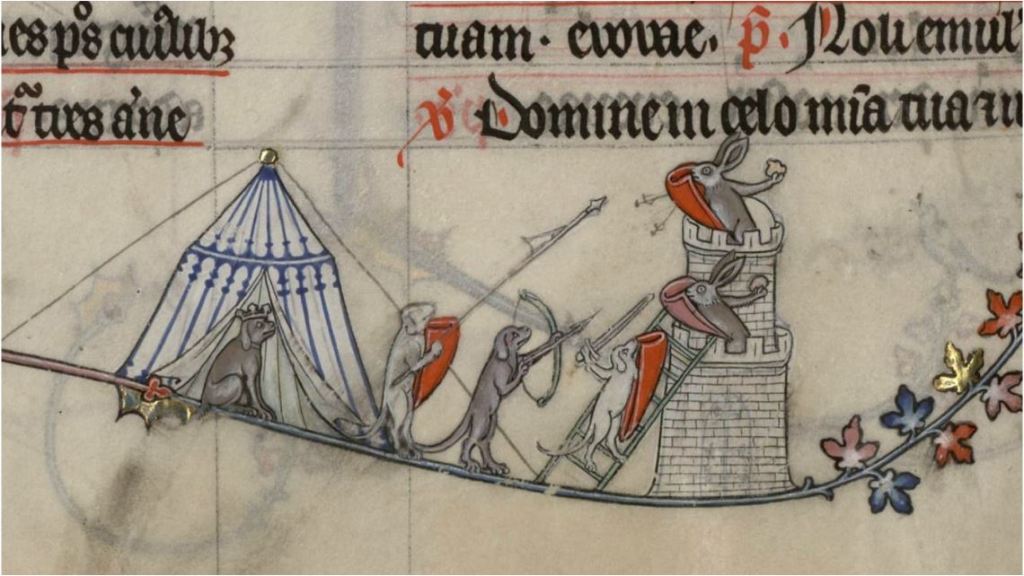 Medieval Marginalia: At It Like Rabbits – Just History Posts