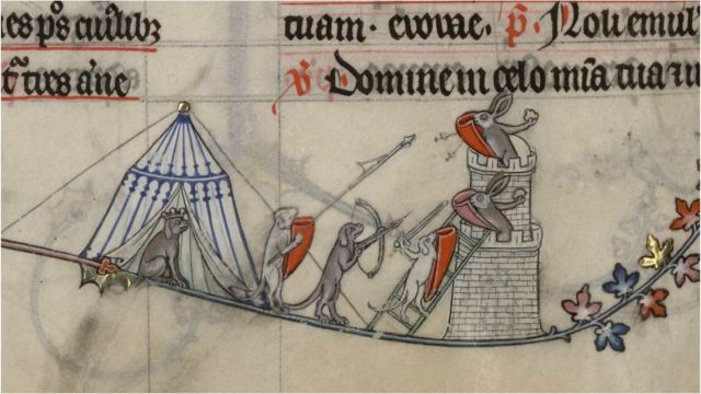 Medieval Marginalia: At It Like Rabbits – Just History Posts