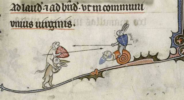 Medieval Marginalia: At It Like Rabbits – Just History Posts