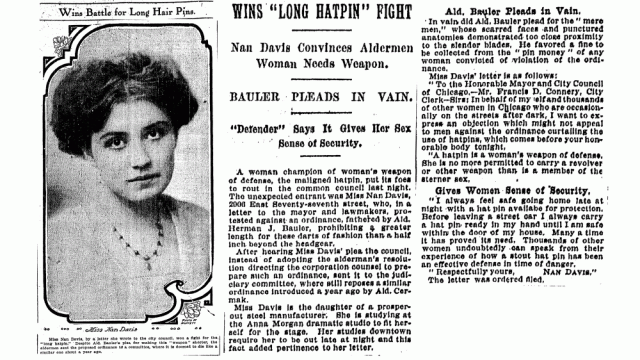 Fashion as Liberation: Edwardian Women’s Hatpins – Just History Posts