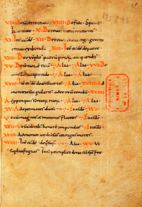 Historical Objects: Duchess Dhuoda and the Liber Manualis – Just ...